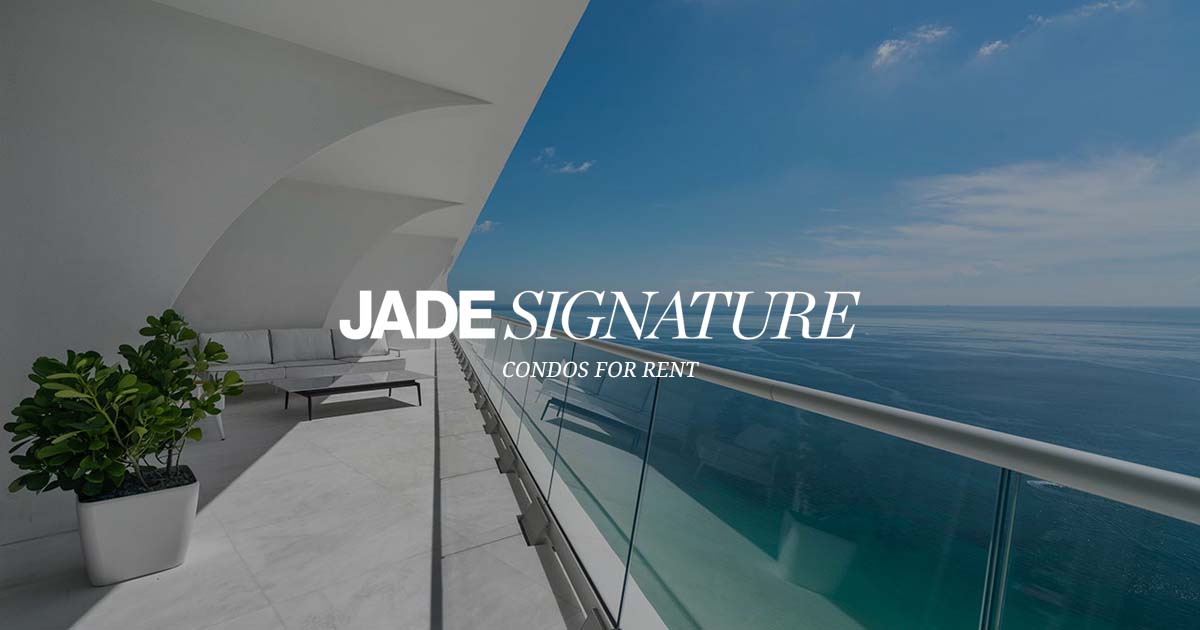 Condos for Rent at Jade Signature - Luxury Living in Sunny Isles Beach